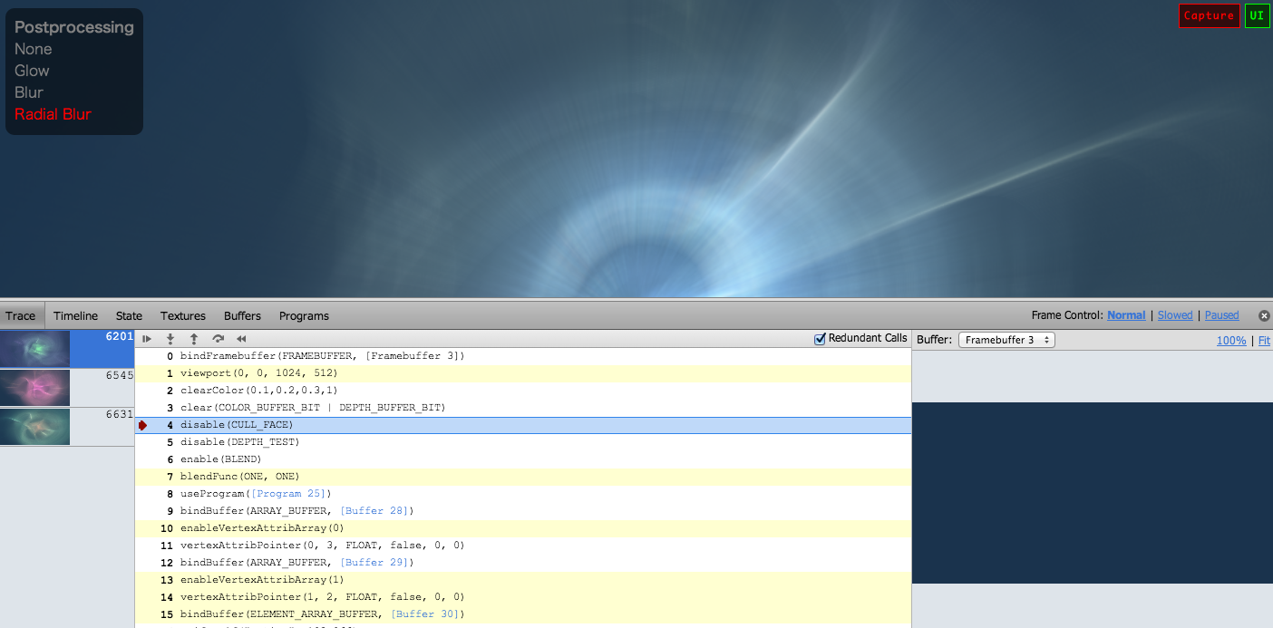 Chrome extension, WebGL Inspectorが超便利 « イナヅマTVログ
